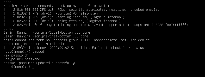 Ubuntu-20.04 LTS重置root用户密码以及允许root用户ssh登录_lts root密码-CSDN博客