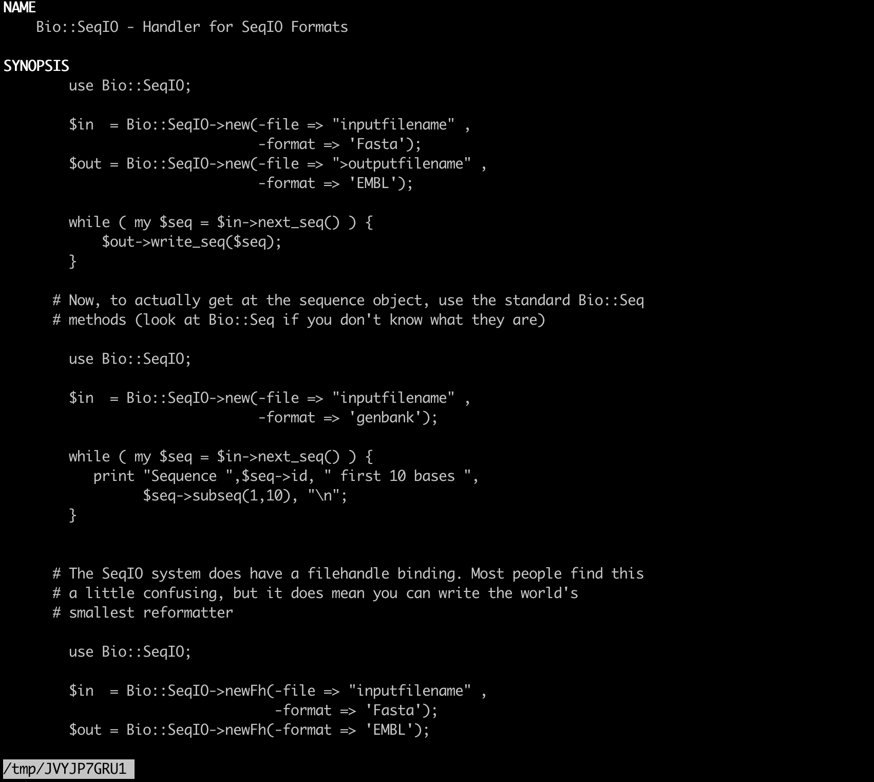 Can‘t locate Bio/SeqIO.pm in @INC问题极简解决_can't locate perlio.pm in @inc ...