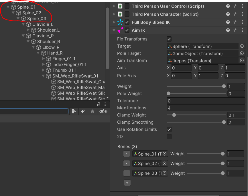 unity的final ik组件3.Aim ik_finalik aimik-CSDN博客