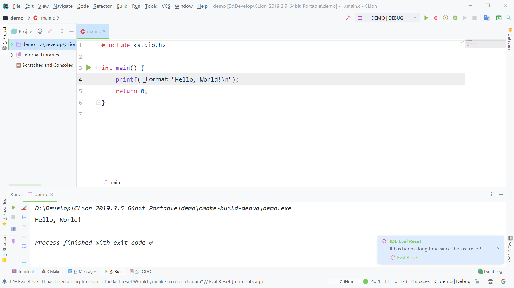 使用CLion的C语言开发环境配置_clion c语言配置-CSDN博客
