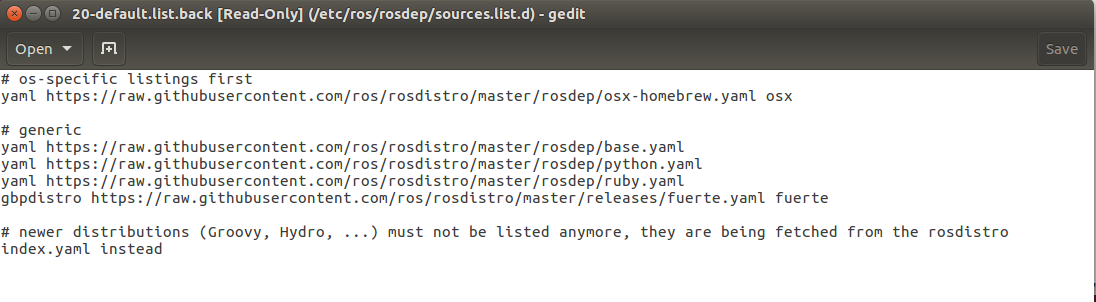 ROS安装中sudo rosdep init和rosdep update失败的终极解决方法（最新版本）-CSDN博客