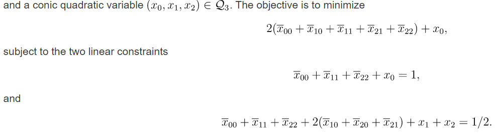 Mosek范例_mosek solver示例-CSDN博客
