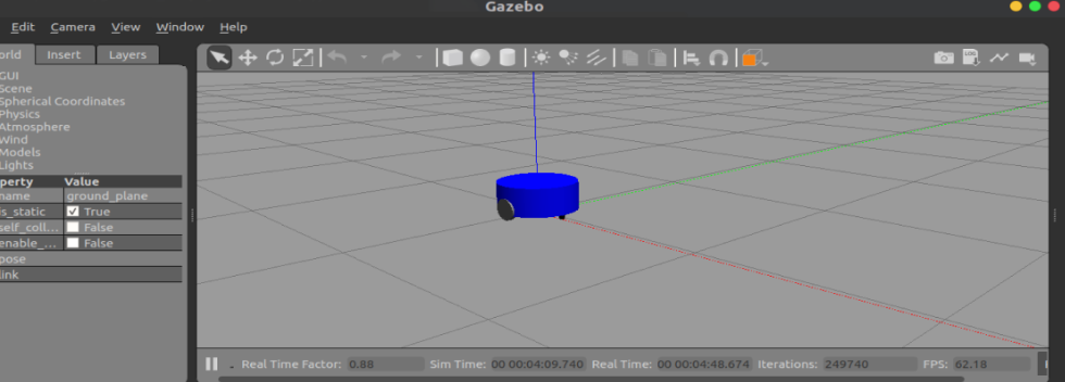 Gazebo机器人仿真 —— 通过Rviz显示传感器(camera、kinect、Lidar)采集信息_rviz仿真图像识别-CSDN博客