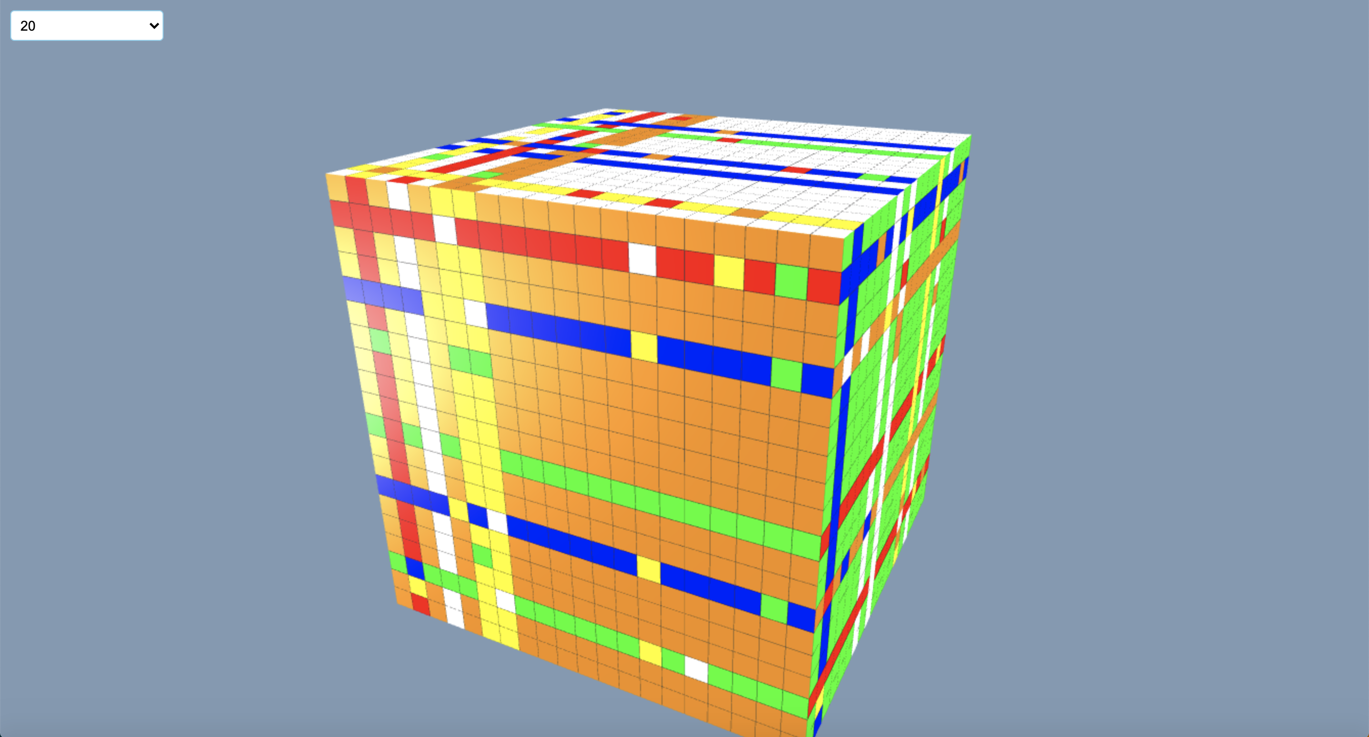 WebGL Babylon 3D 魔方 66阶惊天巨魔 （网页版）_魔方网页版-CSDN博客