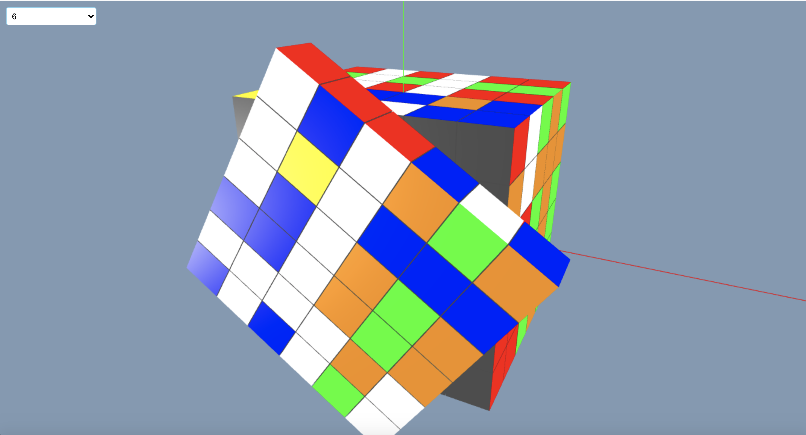 WebGL Babylon 3D 魔方 66阶惊天巨魔 （网页版）_魔方网页版-CSDN博客