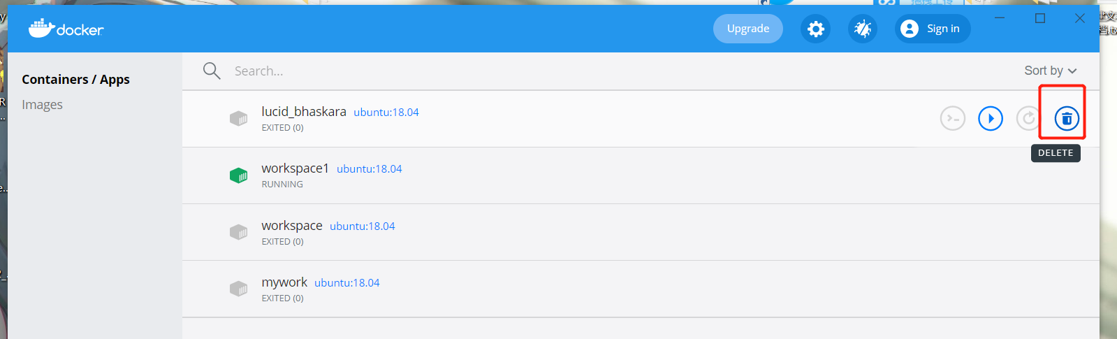 Docker：docker的基本操作详解_docker workspace-CSDN博客