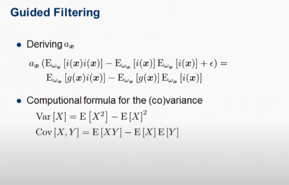 导向滤波原理（Guided Filter）的一些剖析和实践-CSDN博客