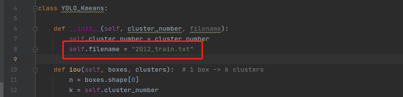 Keras YOLOv3 跑kmeans时 ValueError: ‘a‘ must be greater than 0 unless no samples are taken ...