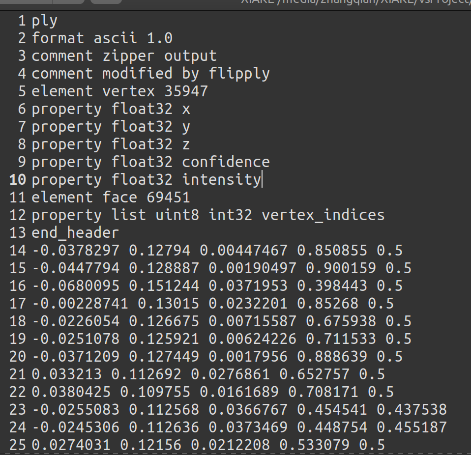 OpenGL--------读取PLY格式的bunny兔子文件以便画出兔子-CSDN博客