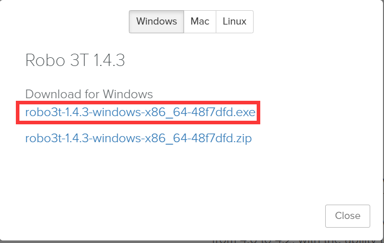 MongoDB之Robo3T客户端安装_robo3t安装教程-CSDN博客