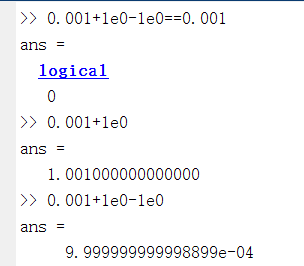 xor命令，运算优先级，Matlab计算规则（从左至右），舍入误差，取整函数、求余函数和符号函数，mod和rem的区别_matlab消除舍入误差-CSDN博客