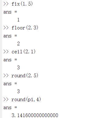 xor命令，运算优先级，Matlab计算规则（从左至右），舍入误差，取整函数、求余函数和符号函数，mod和rem的区别_matlab消除舍入误差-CSDN博客