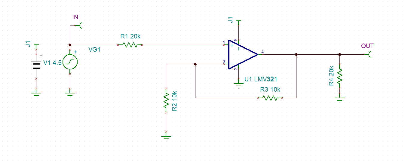 LMV321进行运算符电压放大电路设计_lm321经典电路-CSDN博客