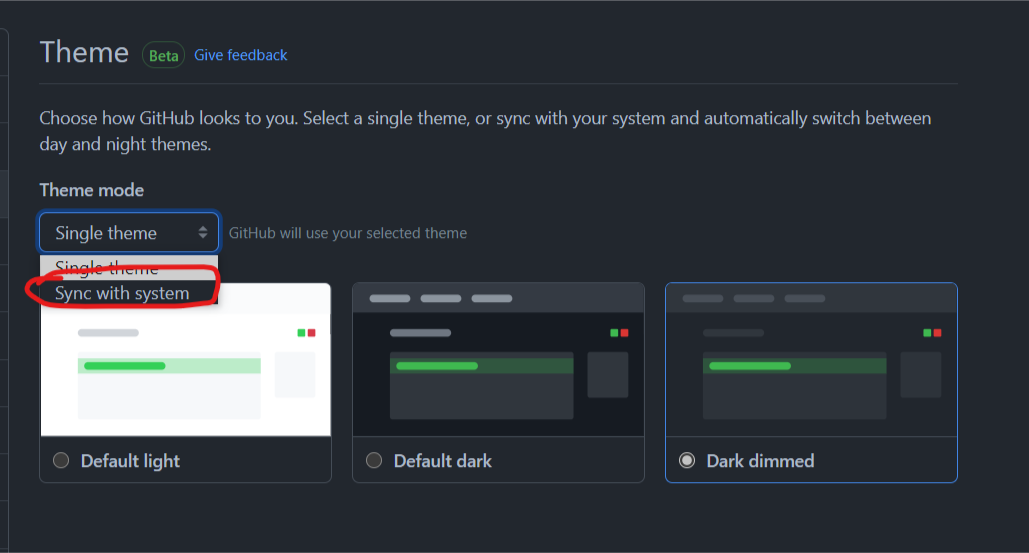 GitHub网站的主题设置_github调为白天模式-CSDN博客