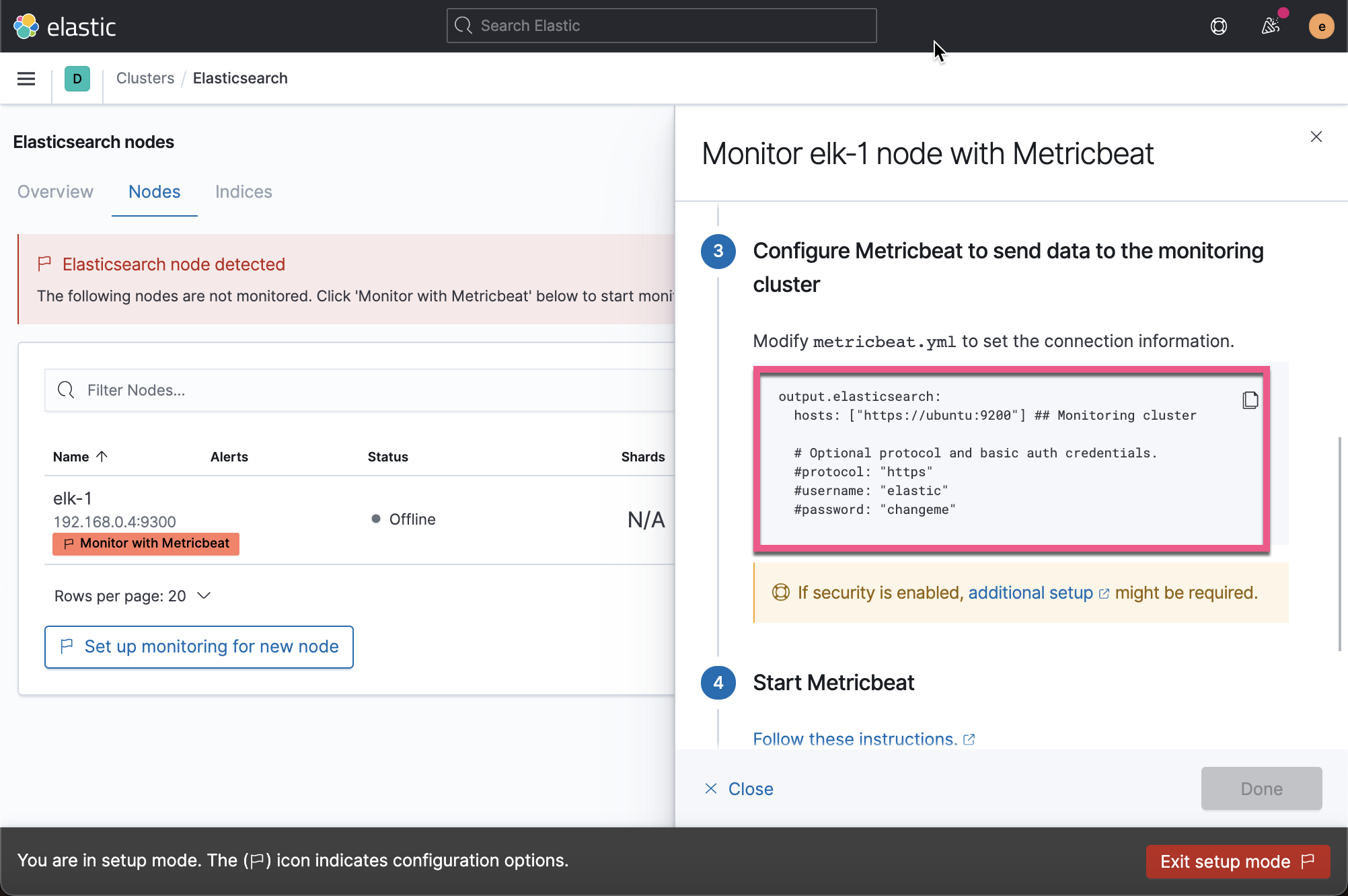 Elastic：监控 Elasticsearch 及 Kibana_output.elasticsearch-CSDN博客