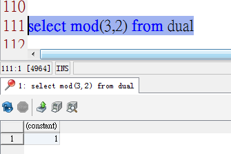 sql 中 mod()函数取余数的基础用法_select where mod()-CSDN博客