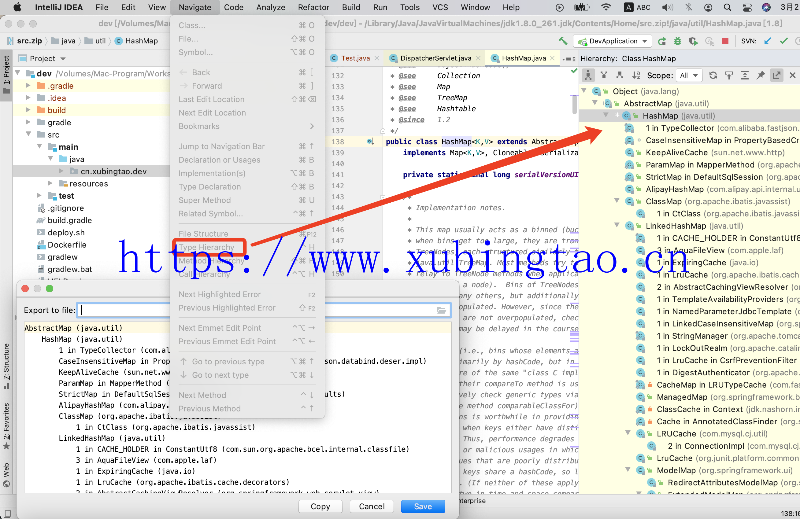 使用IDEA工具查看Java类层次结构关系图_ieda怎么看类的structure-CSDN博客