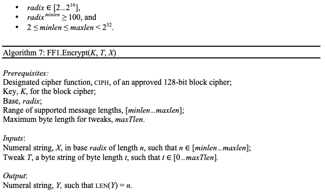 格式保留加密（FPE）及其使用Demo_fpe算法-CSDN博客