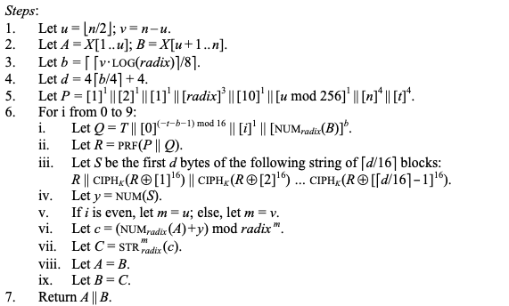 格式保留加密（FPE）及其使用Demo_fpe算法-CSDN博客