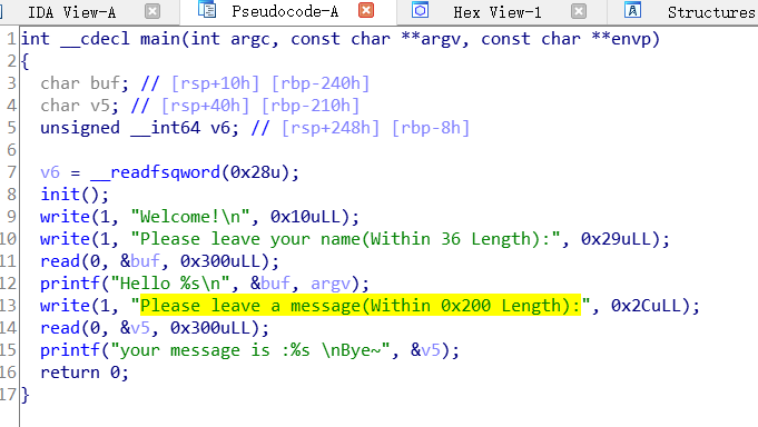 [bugku Ctf——pwn] Pwn4 Bugku Canary Pwn4 Csdn博客