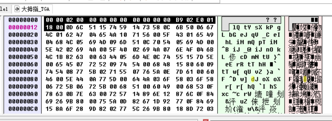 2.1 TGA图像文件格式解析_tga图谱解析-CSDN博客