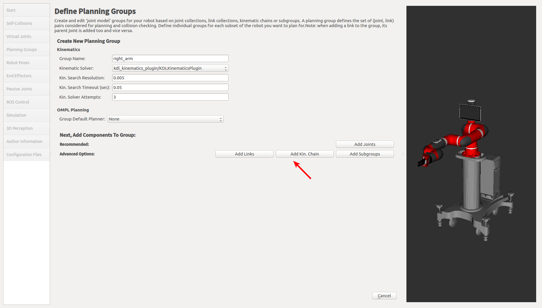 Sawyer机械臂学习系列之Moveit!配置_ros2 sawyer-CSDN博客