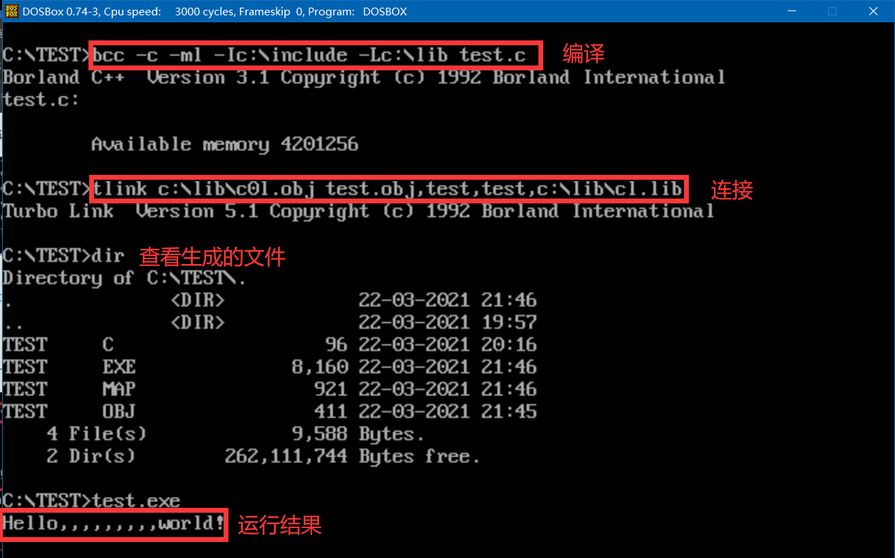 Win10如何使用BC3.1精简版-CSDN博客