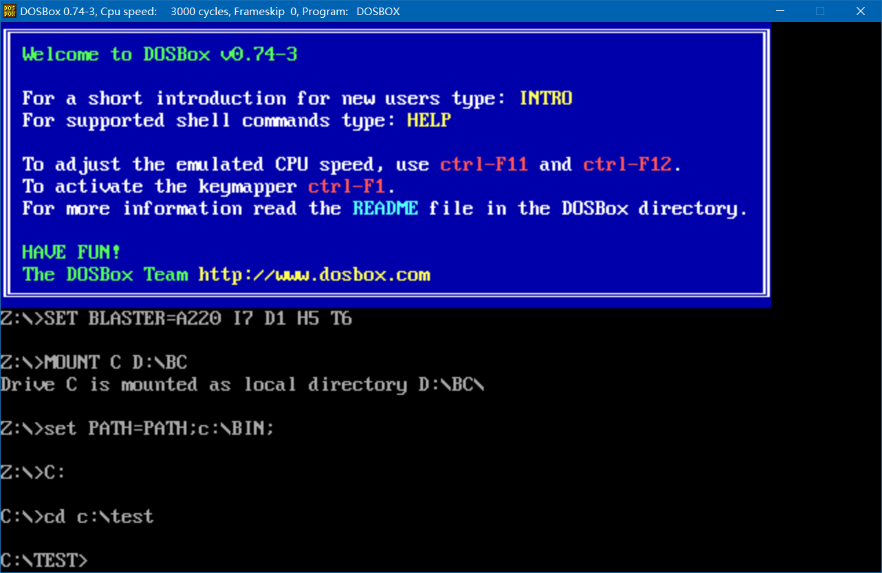 Win10如何使用BC3.1精简版-CSDN博客