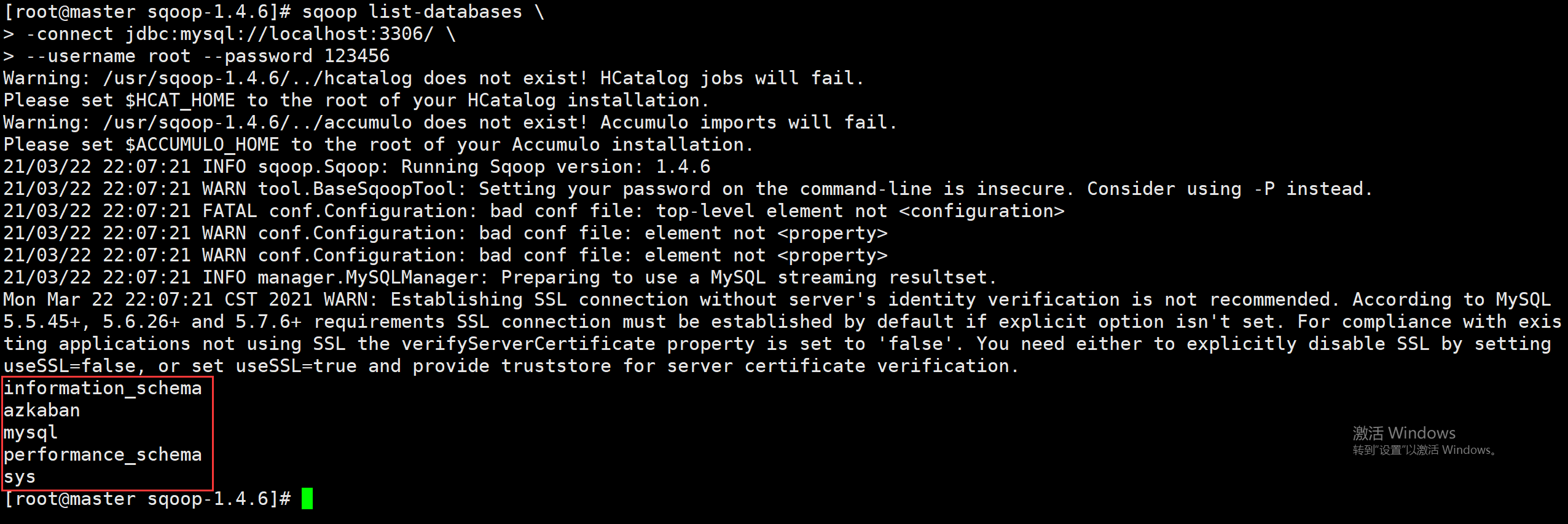 Sqoop 安装配置、指令介绍【导入、导出】_sqoop安装与配置-CSDN博客
