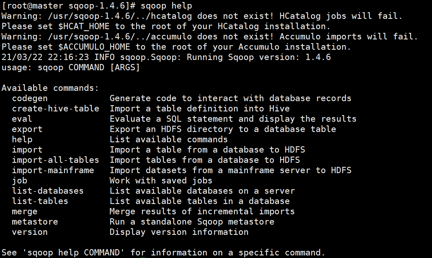 Sqoop 安装配置、指令介绍【导入、导出】_sqoop安装与配置-CSDN博客