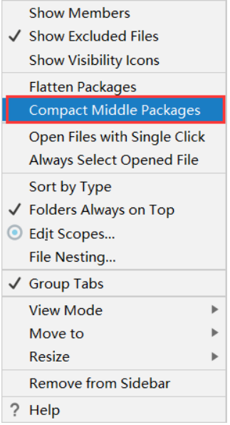 IDEA中如何让“包”分层显示_idea设置包为层级结构-CSDN博客