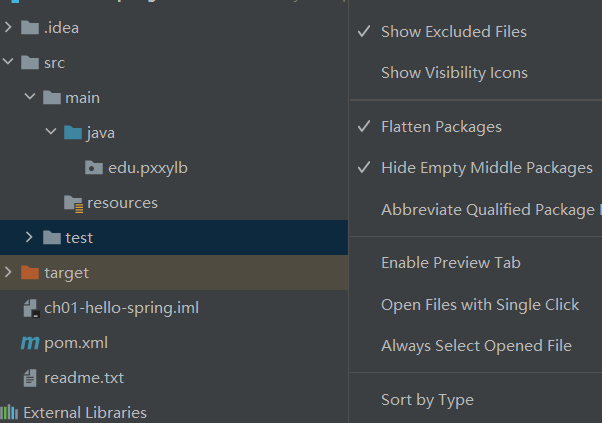 IDEA中如何让“包”分层显示_idea设置包为层级结构-CSDN博客