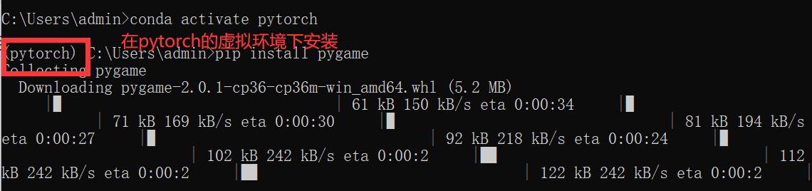 Anaconda下安装pygameanaconda Navigator找不到pygame Csdn博客 