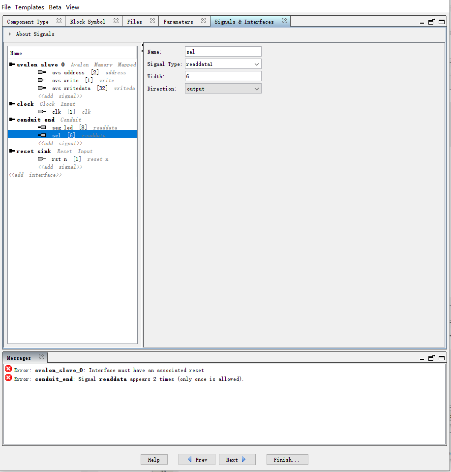 记录-QuartuesⅡ-Qsys自定义数码管IP过程以及遇到的源文件路径问题_quartus配置qsys-CSDN博客