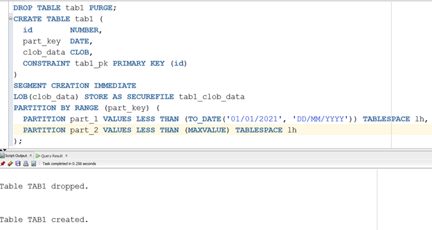 oracle 延迟分段创建_segment creation immediate-CSDN博客