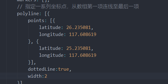 uni-app:在接入高德地图进行polyline绘制时 报错：[渲染层错误] MultiPolyline.styles: 样式id line ...