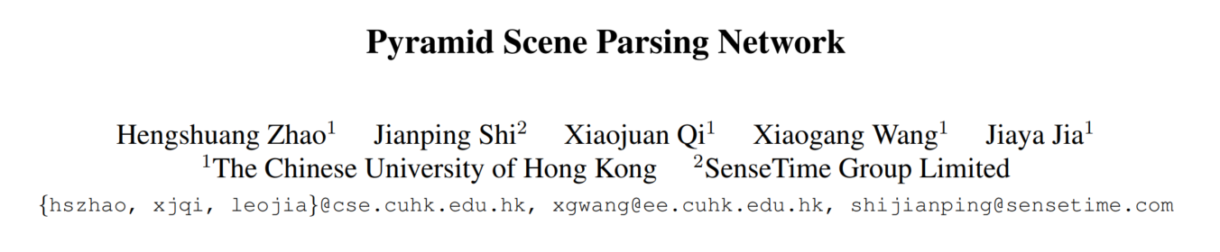 【语义分割】5、PSPNet：Pyramid Scene Parsing Network_pooling pyramid module used in pspnet-CSDN博客