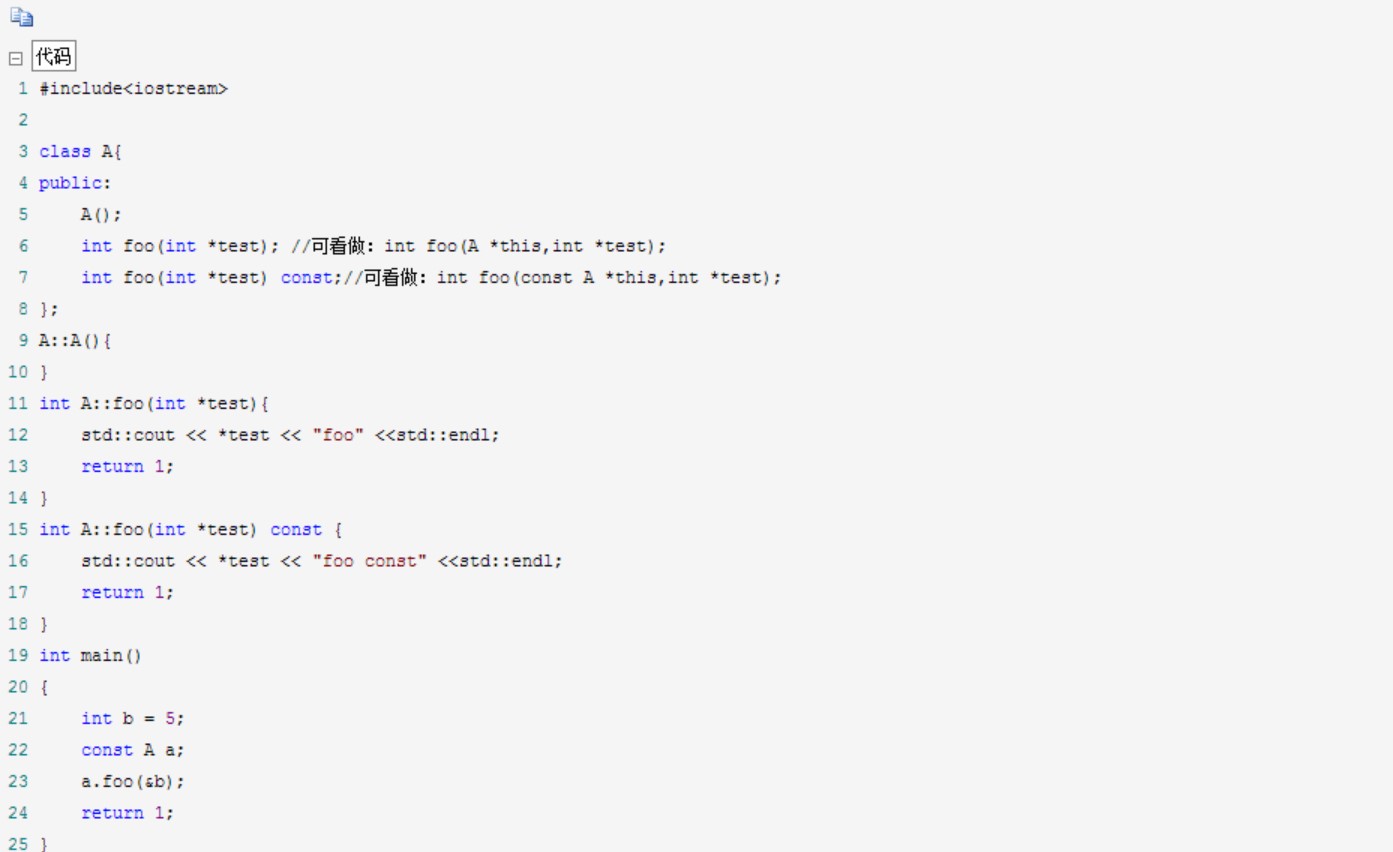 深入理解C++函数重载const_c++重载为什么要加const-CSDN博客
