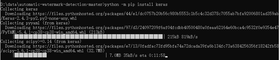 ModuleNotFoundError: No module named ‘keras‘解决方法_modulenotfounderror: no module named 'keras-CSDN博客