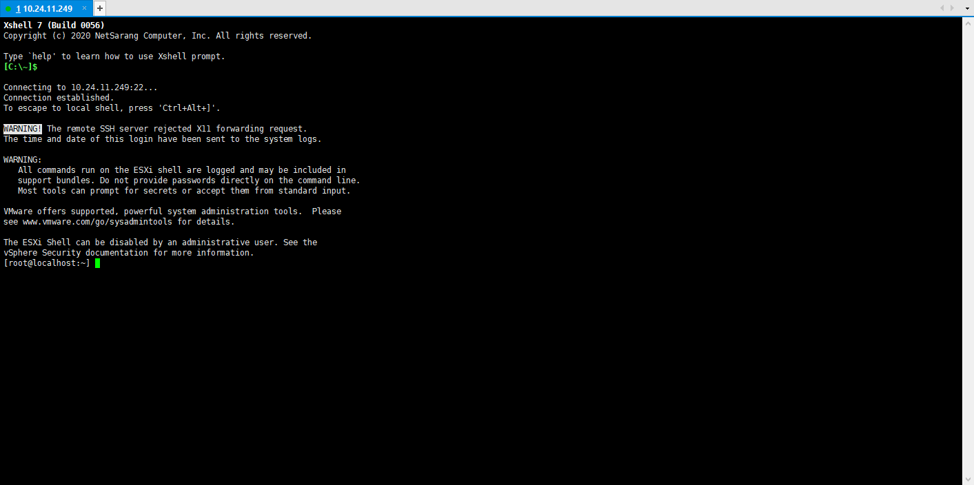 ESXi6.7开启SSH_esxi ssh 设置不使用publickey-CSDN博客