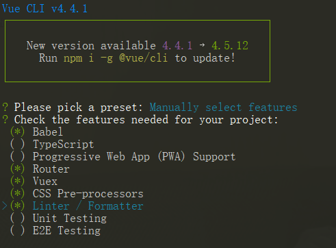 使用命令创建 VUE 项目_创建vue项目的命令-CSDN博客