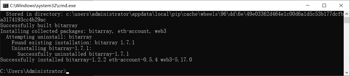 pip install web3 一直失败！！！（超级无敌血泪史）_building wheels for collected packages: lru-dict b-CSDN博客