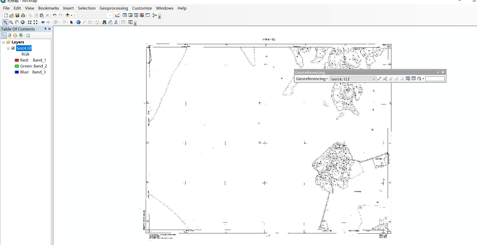 ArcGIS学习之tif文件打开一片空白的解决办法——创建金字塔_arcgis打开tif后没有图像-CSDN博客