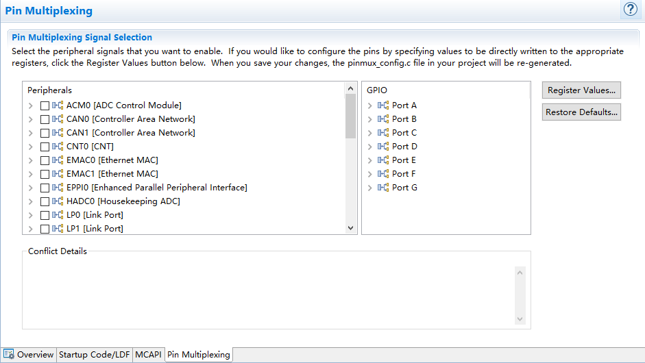 CrossCore Embedded Studio——系统配置文件System Configuration File.svc（三）_cces ide-CSDN博客