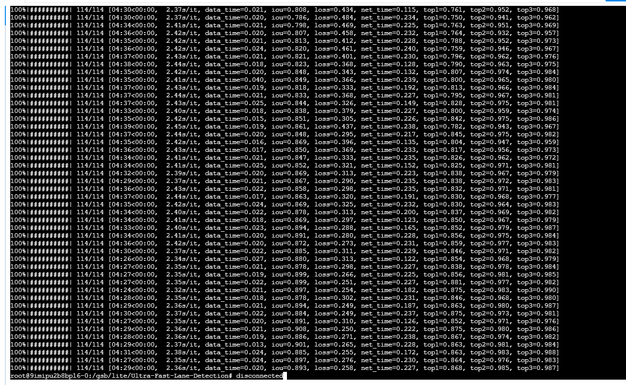 Ultra Fast Structure-aware Deep Lane Detection (ECCV2020)实验_ultra fast structure-aware deep lane ...