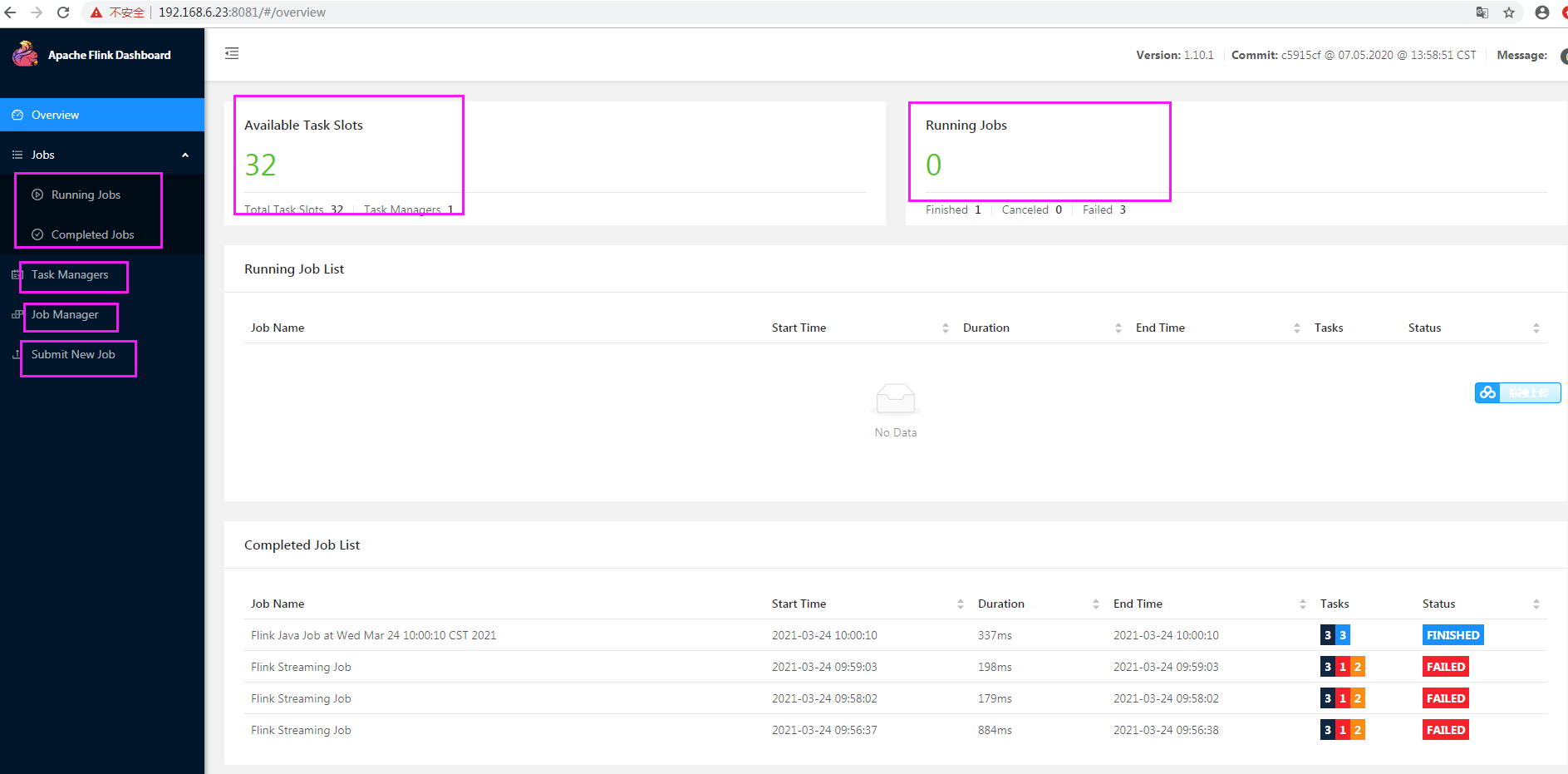 java Flink（五） Flink standalone模式下部署以及使用，提交任务、关闭任务、运行任务等_flinkstandalone-CSDN博客