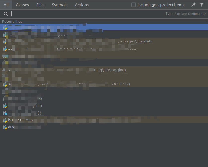 【PyCharm设置】PyCharm取消，双击shift弹出来的搜索框_pycharm的窗口前有个搜索的关键字怎么去掉-CSDN博客