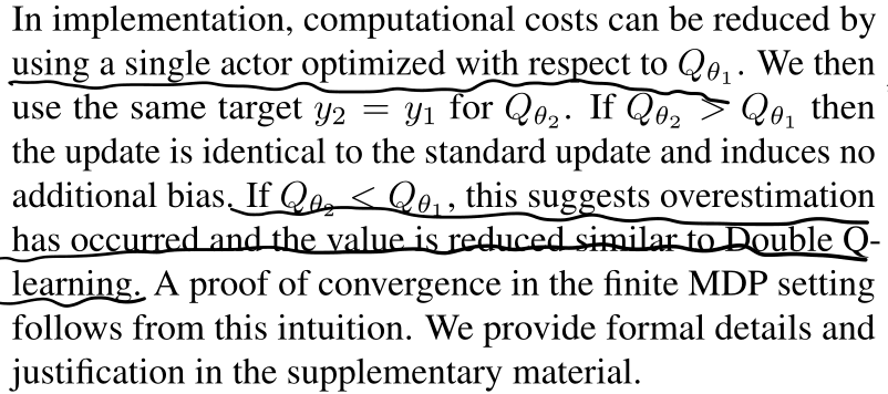强化学习TD3算法笔记1——论文解读_td3和matd3-CSDN博客