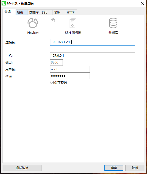 利用SSH隧道连接远程MySQL数据库_数据库仅能够通过ssh隧道连接数据库配置-CSDN博客