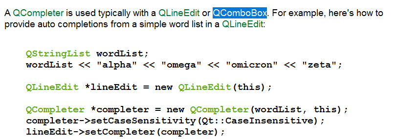 一个例子让你学会 Qt QlineEdit 自动补全功能_qlineedit 加后缀-CSDN博客